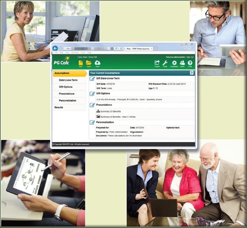 An early thumbs up for PGM Anywhere planned giving software!